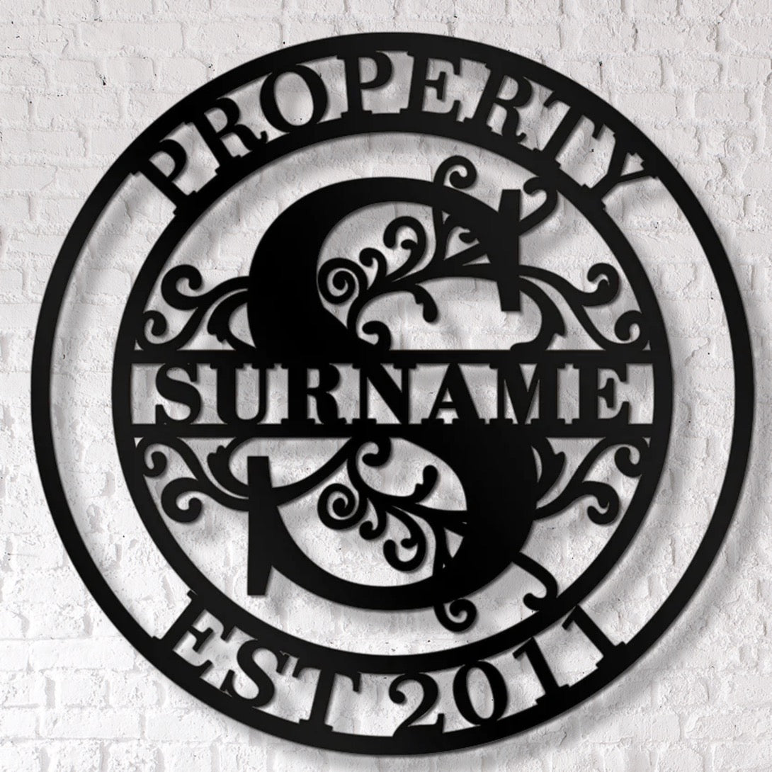 Custom Made Metal Signs | Personalised Metal Property Signs – Metal ...