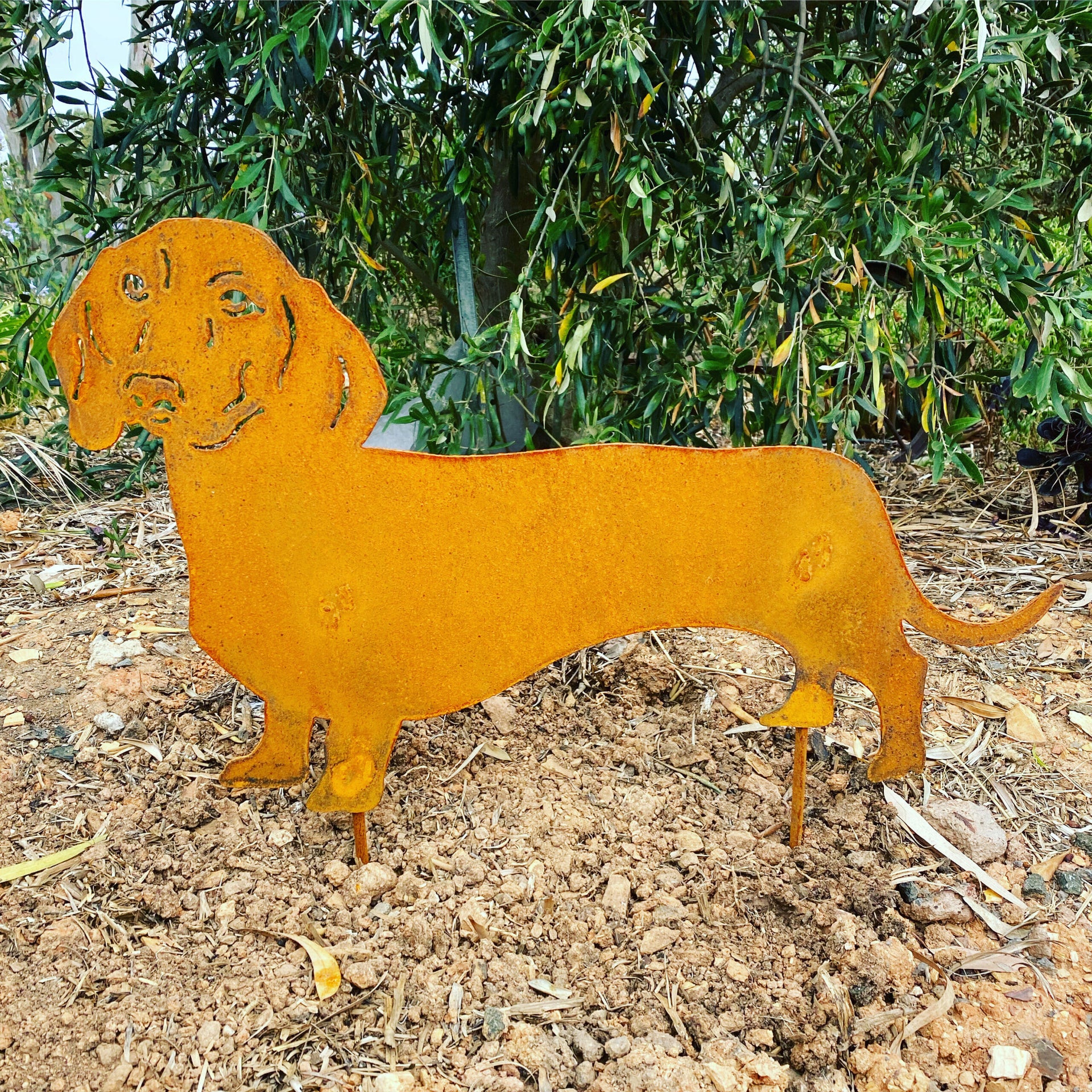 Metal Dog Sculptures & Ornaments – Metal Garden Shop