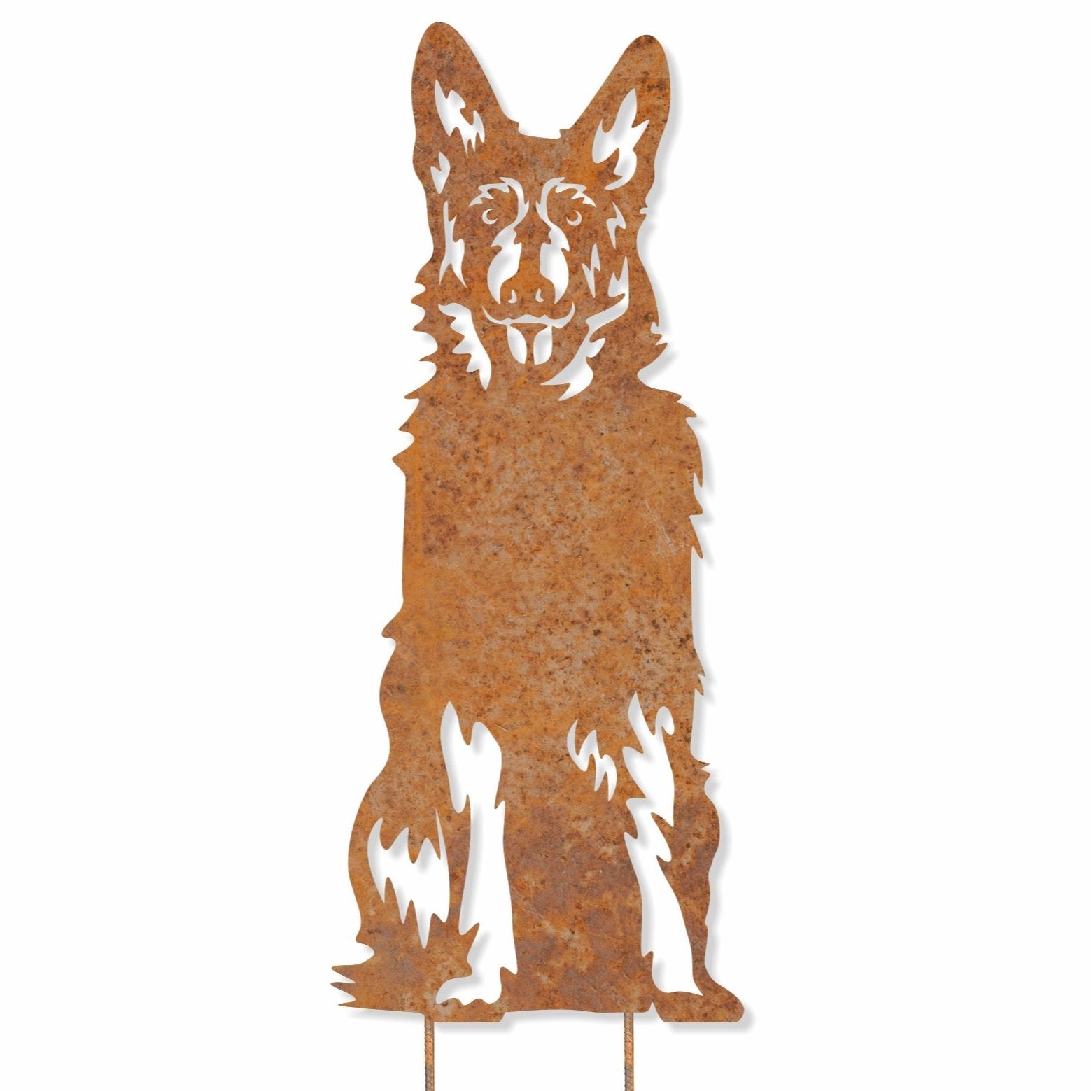 Metal German Shepherd – Metal Garden Shop