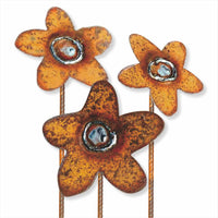 Metal Garden Flowers | Sculptures Of Flowers for Gardens – Metal Garden ...