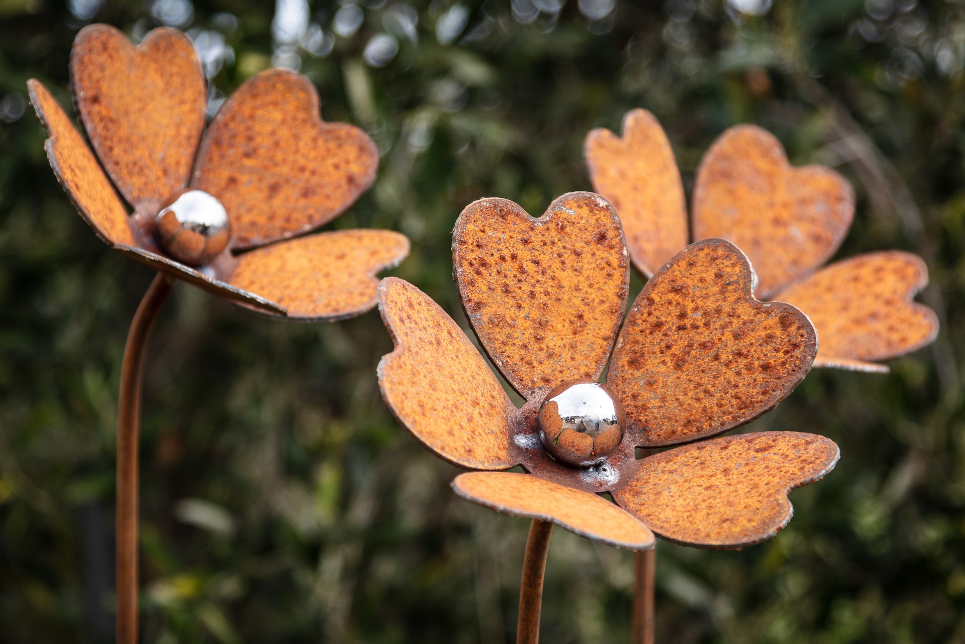 Metal Garden Flowers | Sculptures Of Flowers for Gardens – Metal Garden ...