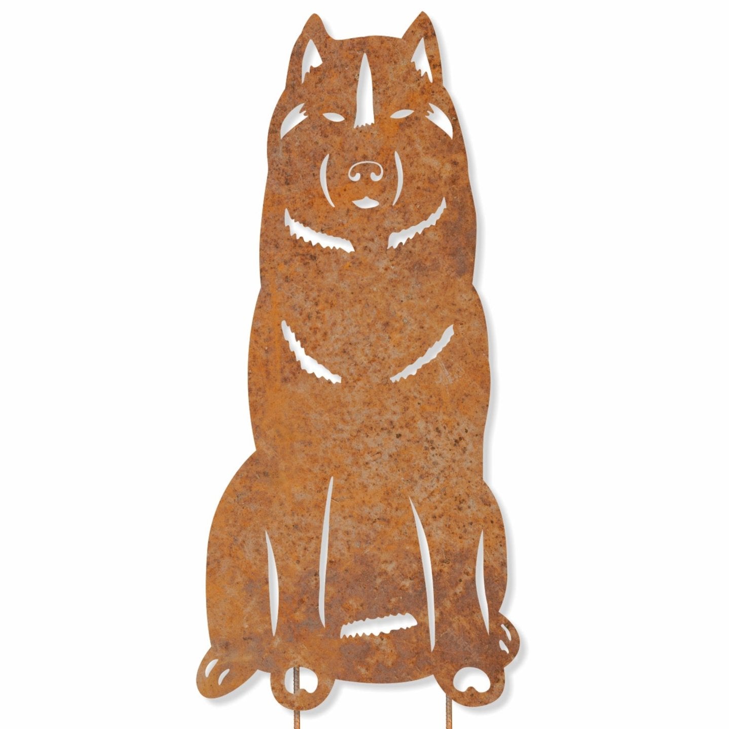 Metal Siberian Husky – Metal Garden Shop