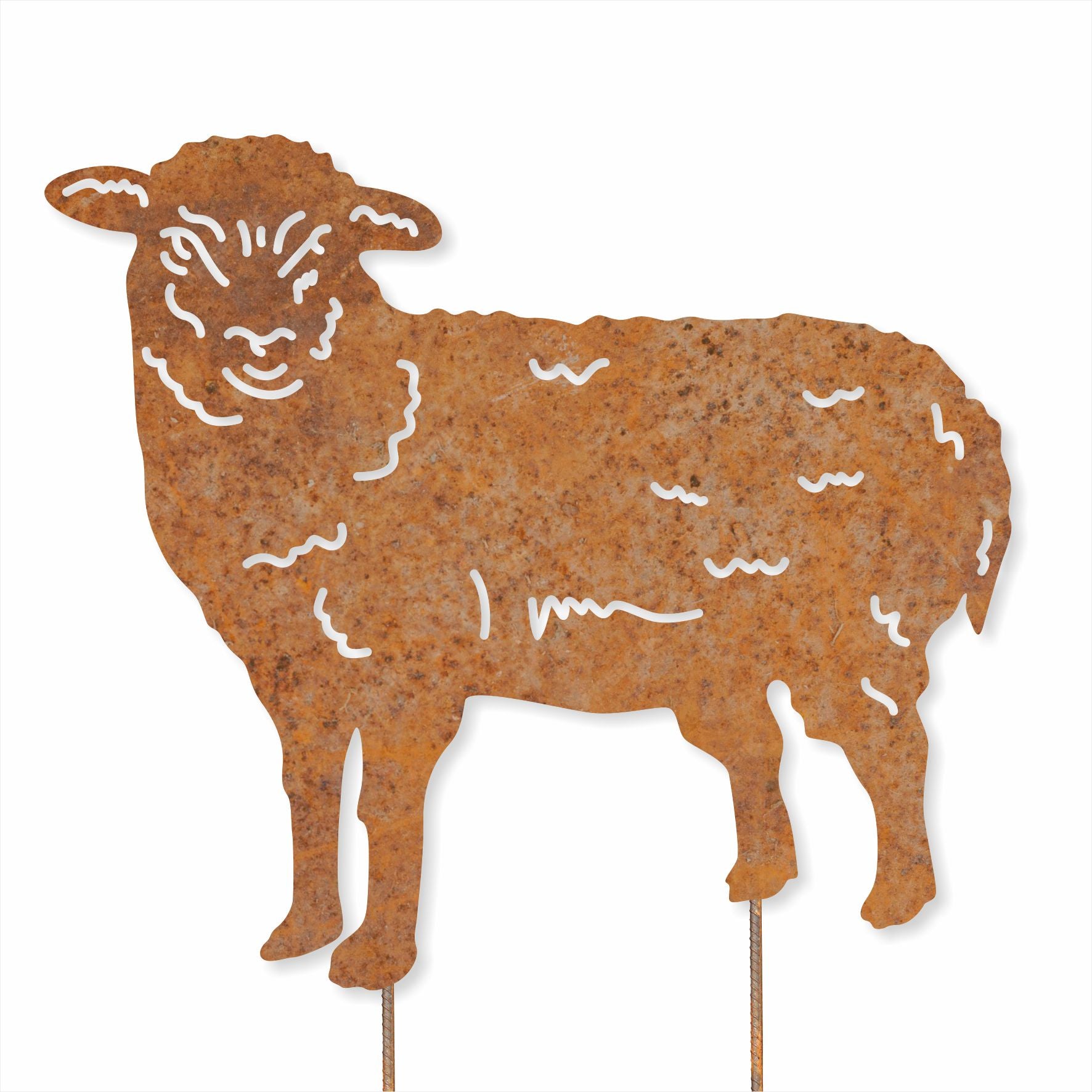Metal Sheep - Lamb – Metal Garden Shop