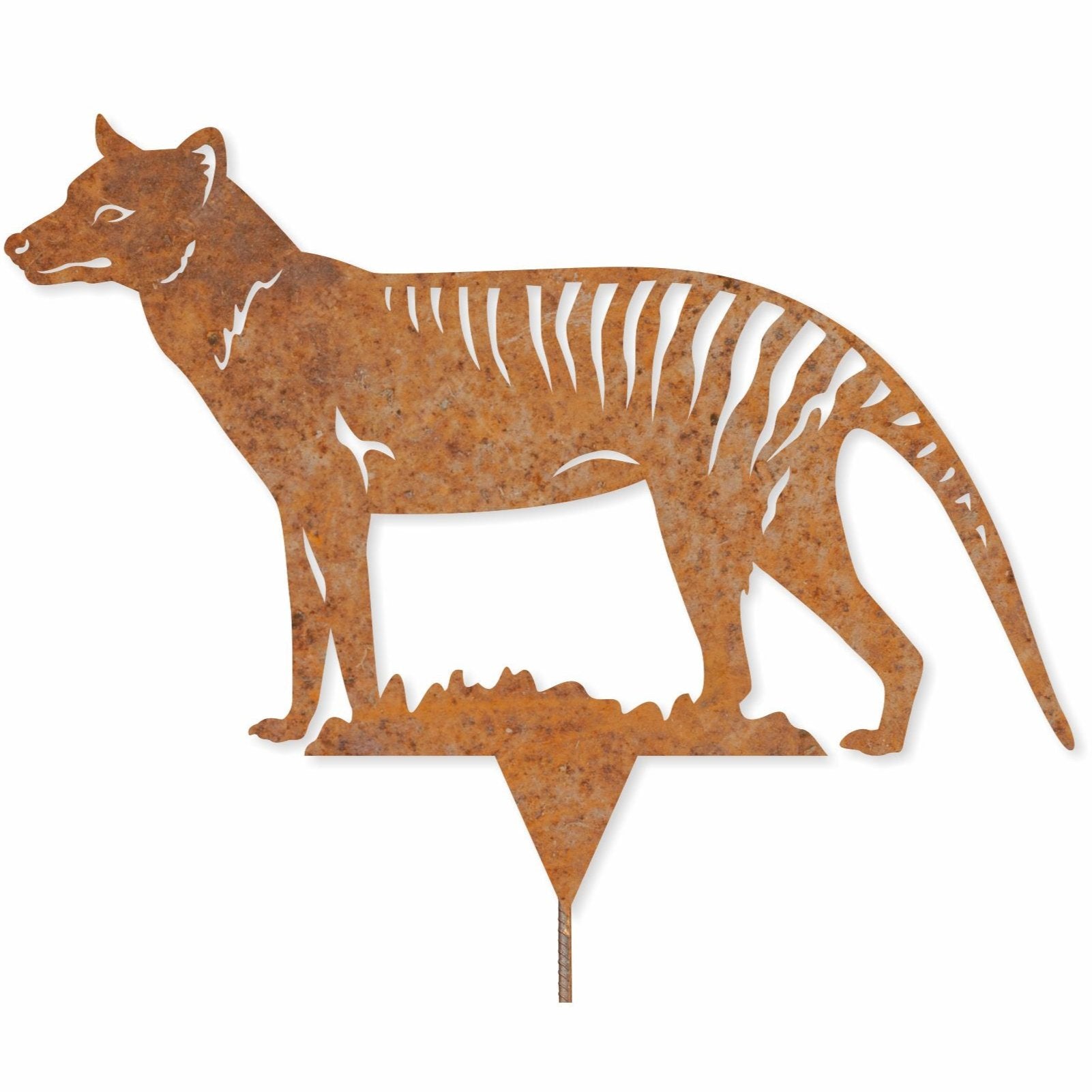 Metal Tasmanian Tiger – Metal Garden Shop