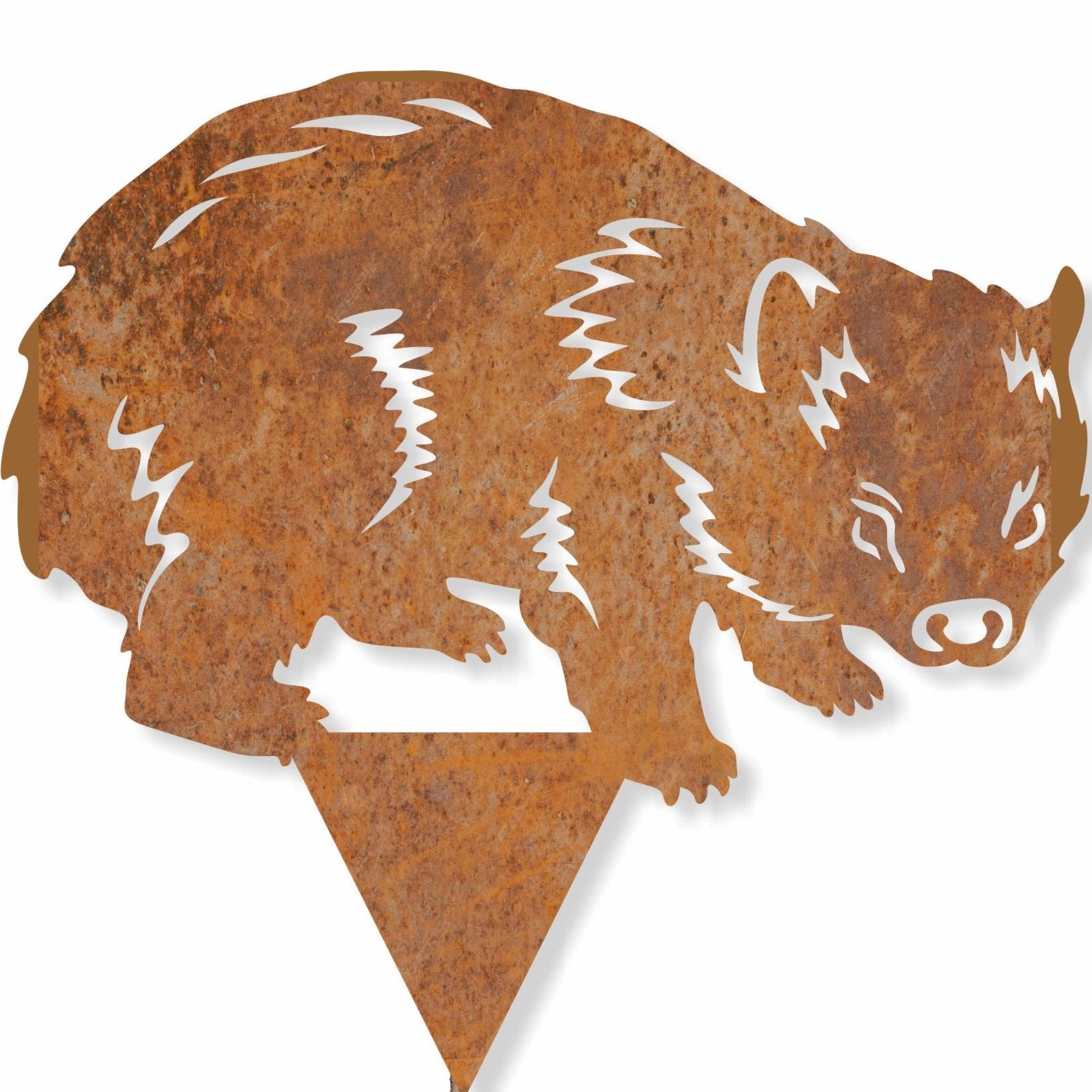 Metal Wombat-1 – Metal Garden Shop